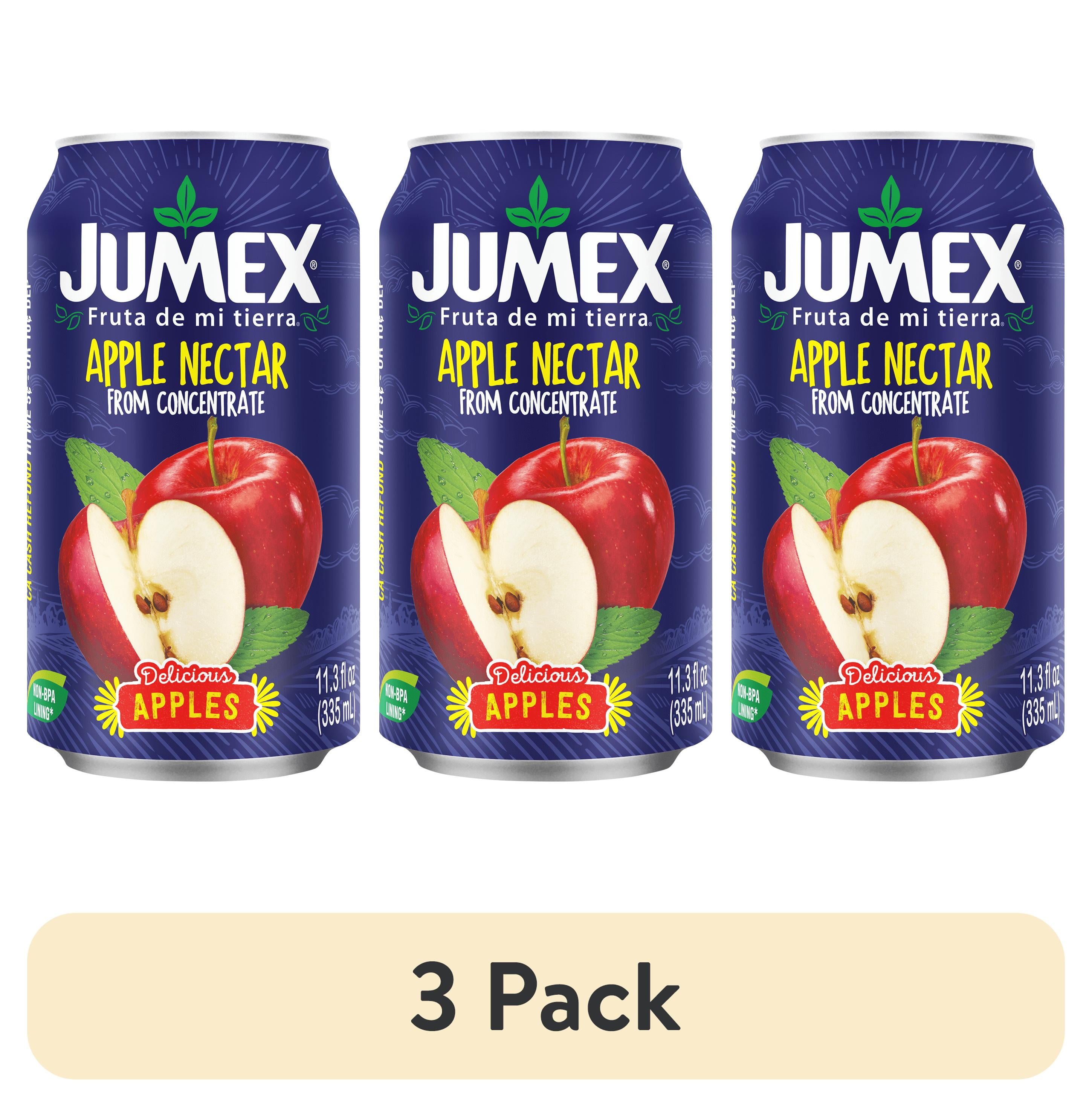 (3 pack) Jumex Apple Nectar, 11.3 fl oz - Walmart.com