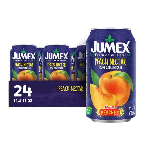 Jumex Peach Nectar | Recyclable Can with Non-BPA Lining | 11.3 Fl Oz ...