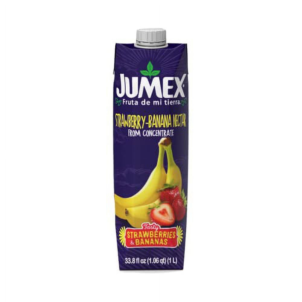 Jumex, Strawberry Banana Nectar, 33.81 Fl Oz - Walmart.com