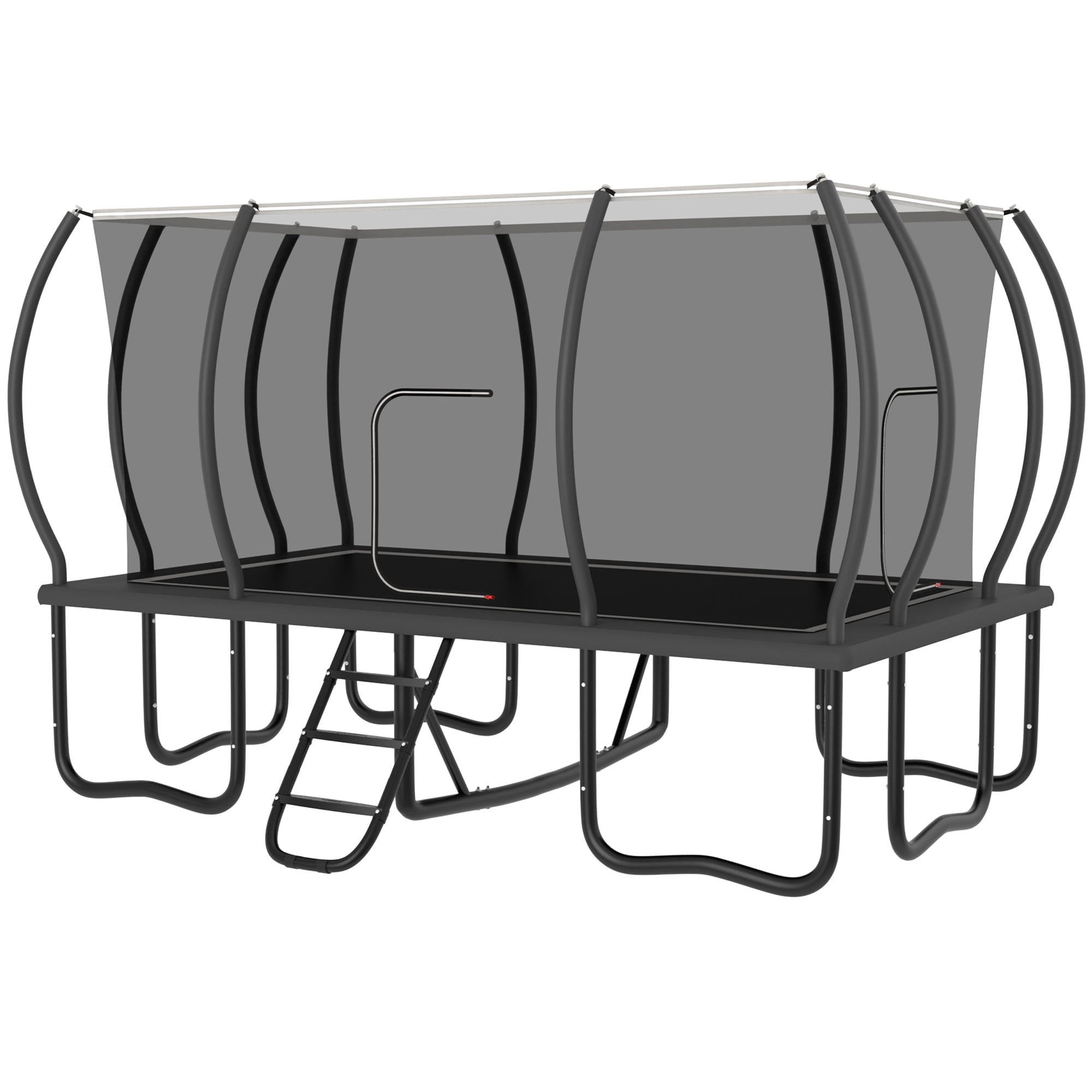 Jump Into Fun Rectangle Trampoline 9x15FT, 2000LBS Weight Capacity ...