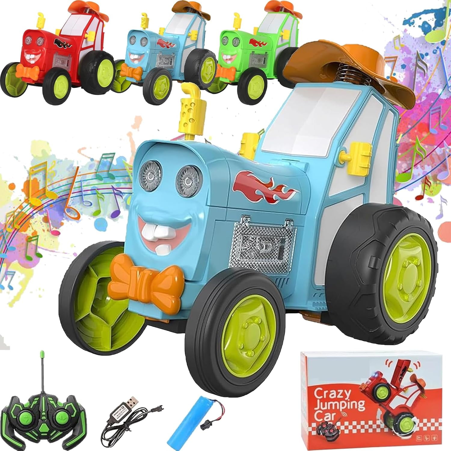 Jump Fury Stunt Car, Jumpfury Stunt Car with Lights & Music, Crazy ...