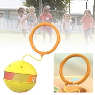 New Bounce Yellow Smiley Face Hopper Ball for Kids - Jumping Children's ...