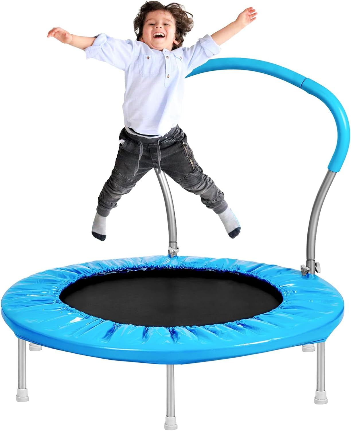 Jump Into Fun 36'' Trampoline for Kids, Toddler Trampoline with ...