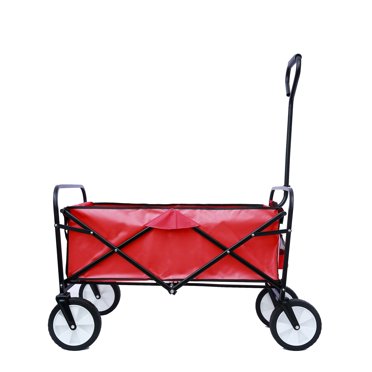 Step2 Two Plus Blue: Foldable Plastic Toy Wagon Ride for Toddlers ...