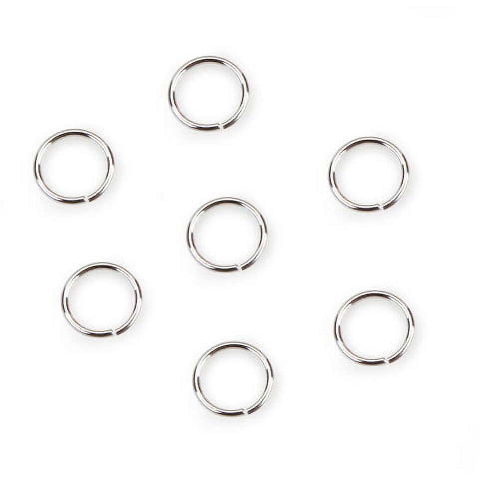 Jump Ring Sterling Silver Plated 20G 6Mm 40Pc - Walmart.com