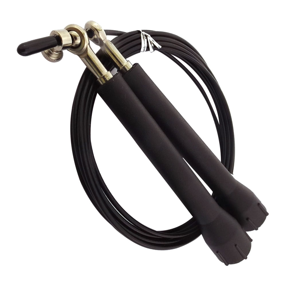 Jump Rope Adjustable High Skipping Cable Ball Bearings Anti-Slip ...