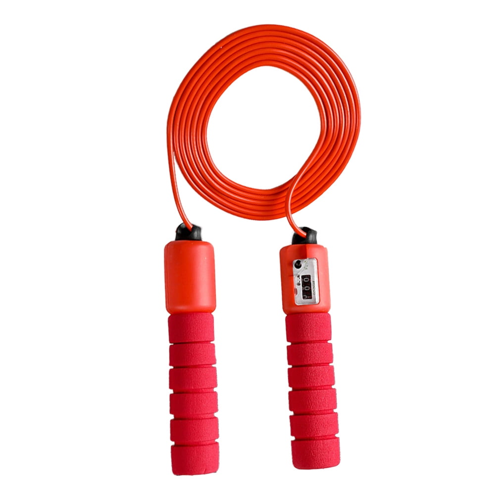 Jump Rope, Digital Weighted Handle Workout Jumping Rope with Calorie ...