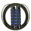 Indoor Speed Jump Rope with Small PVC Handles for Cardio Fitness, Teens ...