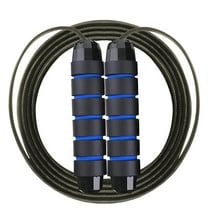 Indoor Speed Jump Rope with Small PVC Handles for Cardio Fitness, Teens ...