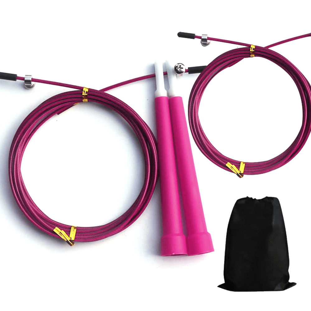 Jump Rope - Speed Rope, Adjustable for Boxing, Traveling Workouts, MMA ...