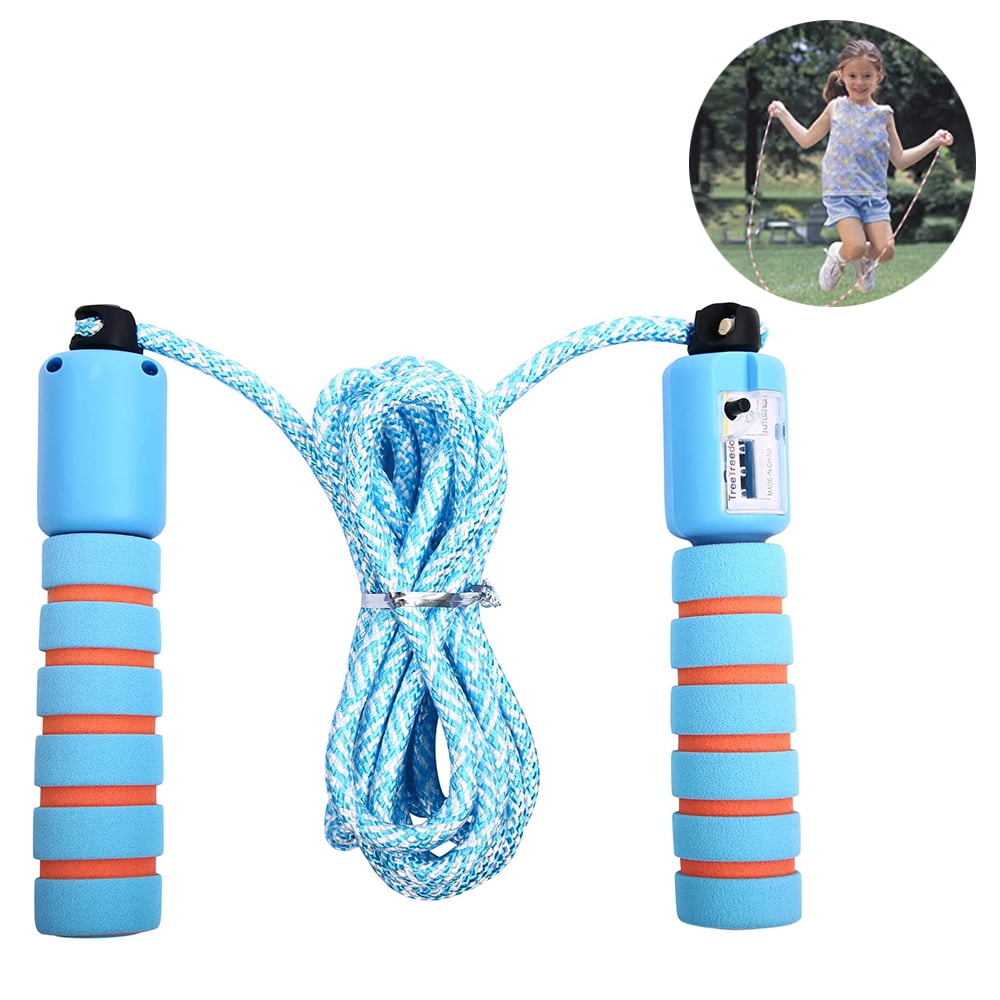 Jump Rope, Tangle-Free With Ball Bearing Speed Skipping Rope Cable ...