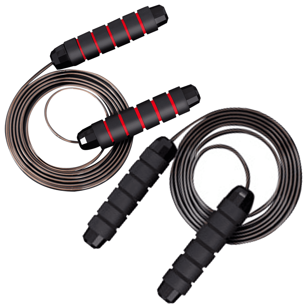 Jump Rope Tangle-Free with Ball Bearings Rapid Speed Skipping Rope ...