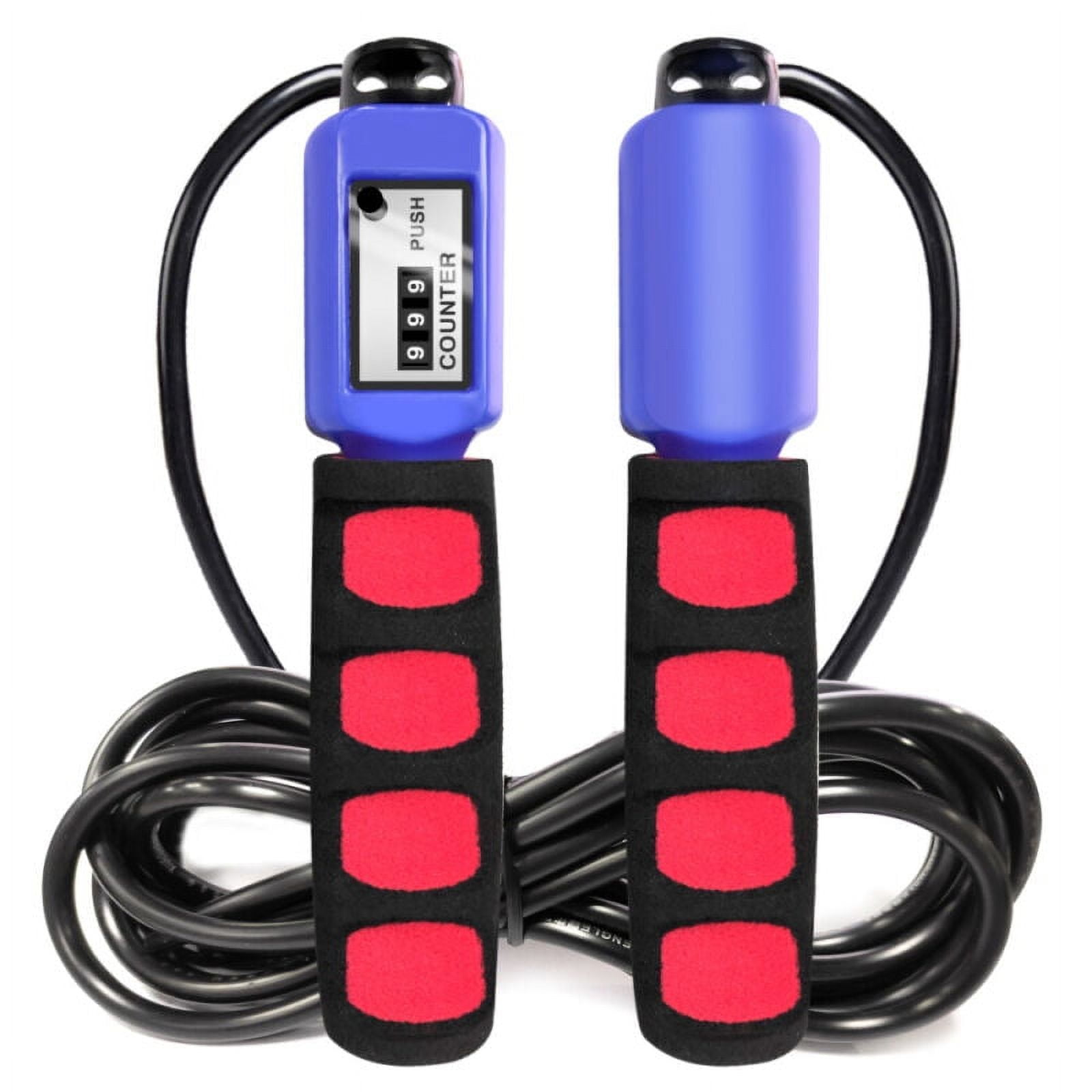 Jump Rope, Weighted Jump Rope for Fitness, Skipping Rope with Counter ...