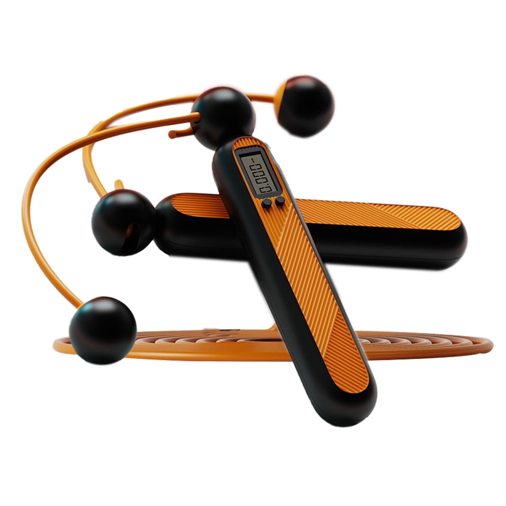 Jump Rope, Weighted Ropeless Skipping Rope for Fitness, Tangle-Free ...