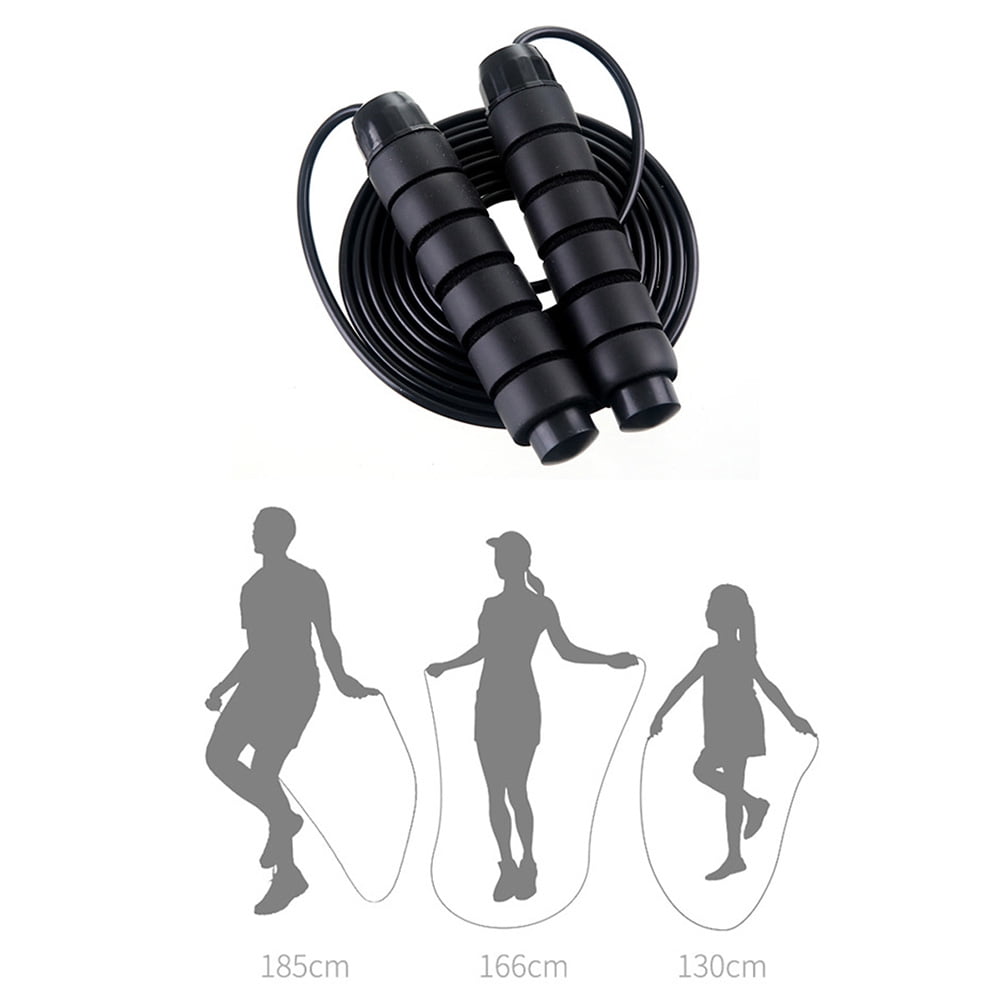 WINOMO Fitness Jump Rope Polymer Coated Cable Workout 1Set - Walmart.com