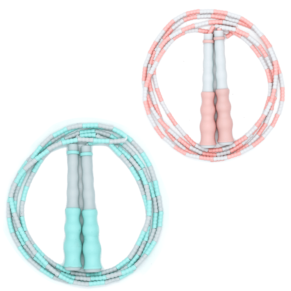 Jump Rope for Kids, Adjustable Soft Beaded Skipping Rope,forFitness ...