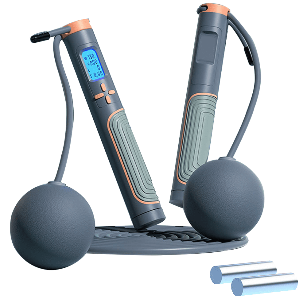 Jump Rope with Counter, Weighted Jump Ropes for Fitness, Adjustable ...