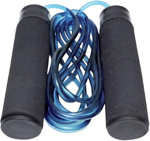 Jump Ropes: 1.2lb Weighted PVC Durability with Cushioned Foam Handles ...
