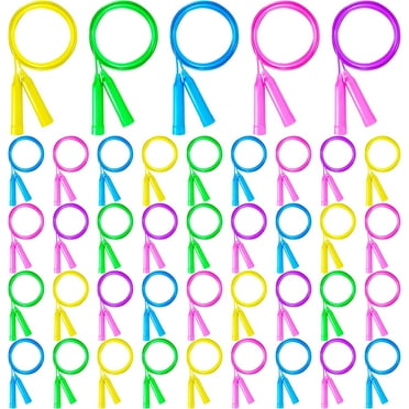 Curious Minds Busy 2 Plastic Jointed Bead Jump Rope - Classic Outside ...