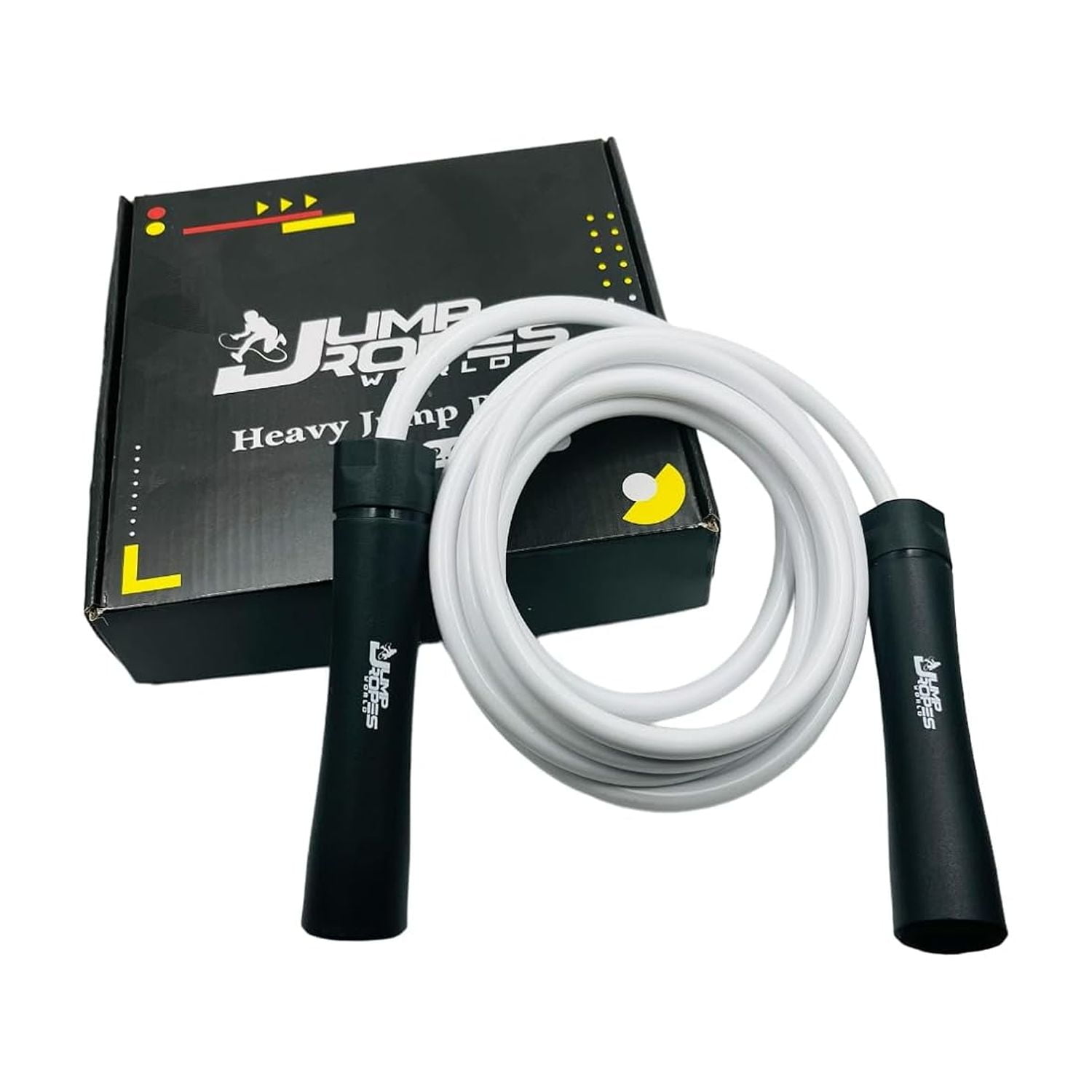 Jump Ropes World, Heavy Jump Rope 2.o Series,boxers Jump Ropes,10mm Pvc ...