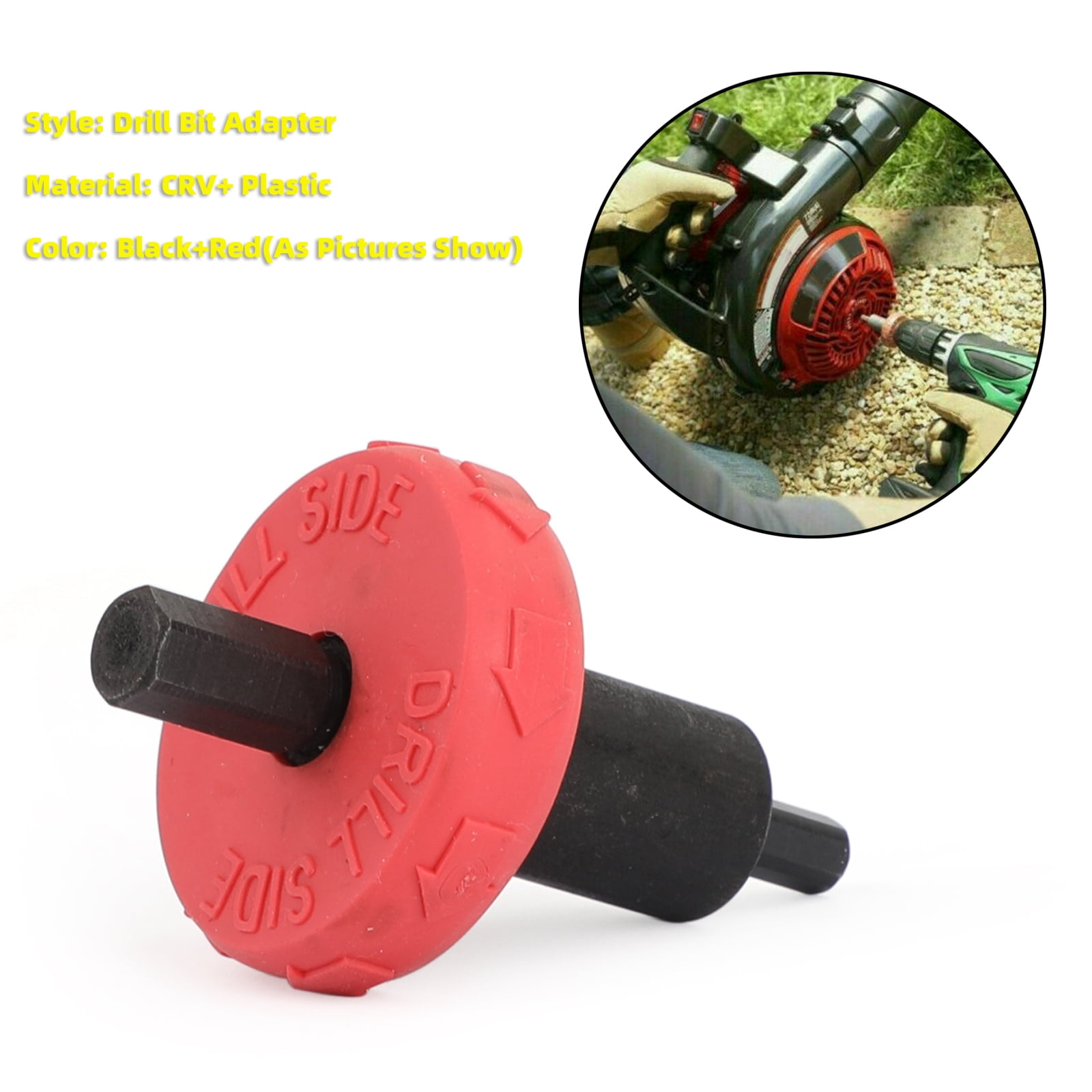 Jump Start Electric Engine Easy Starter Drill Bit Adapter for Troy-Bilt ...