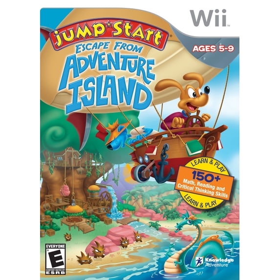 Jump Start: Escape from Adventure Island - Nintendo Wii - Walmart.com