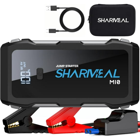 Jump Starter 5000A, 12V Car Battery Jump Starter with USB Quick Charge ...