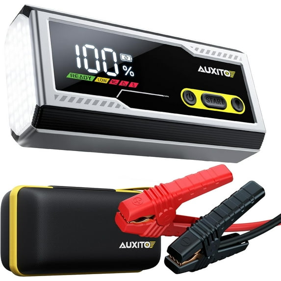 Jump Starter 8000A Portable Car Battery Jump Starter with Large LCD ...