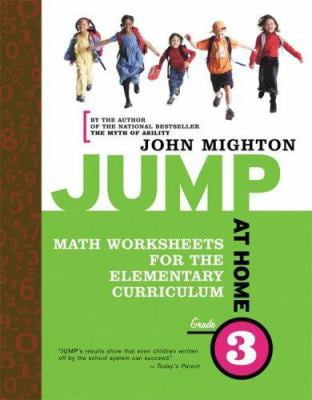 Pre-Owned Jump at Home Grade 3: Math Worksheets for the Elementary ...