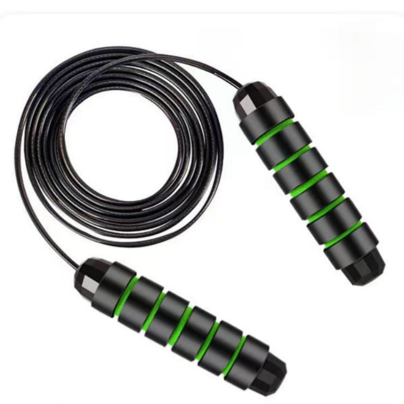 Jump rope Fast jump rope with ball bearing adjustable foam handle Steel ...