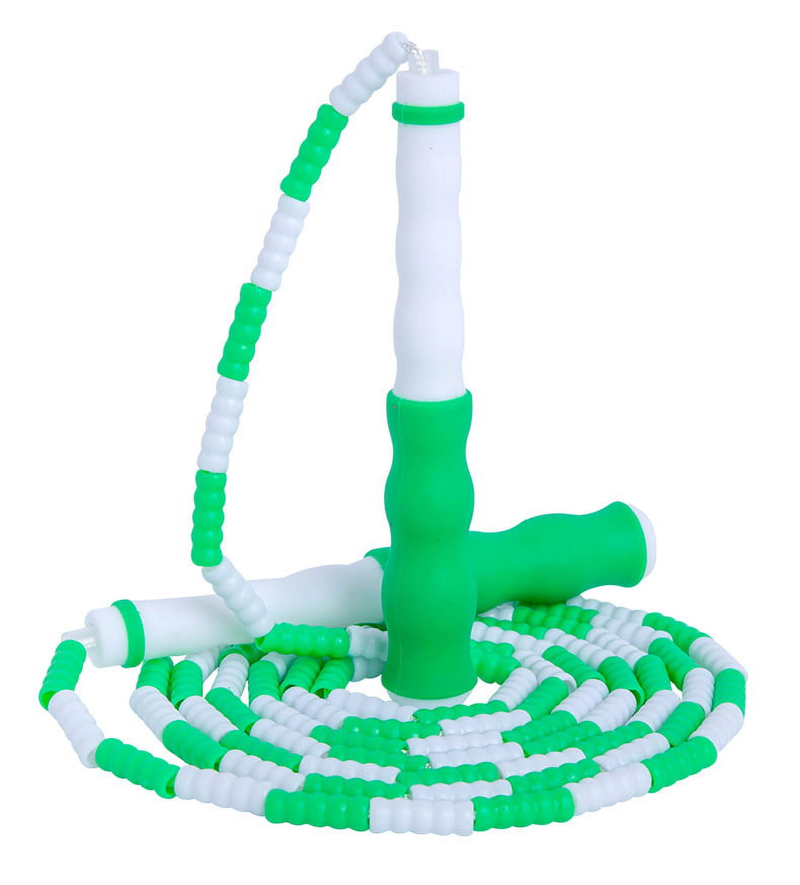 Jump rope, adult and children soft beaded braided Rope length ...