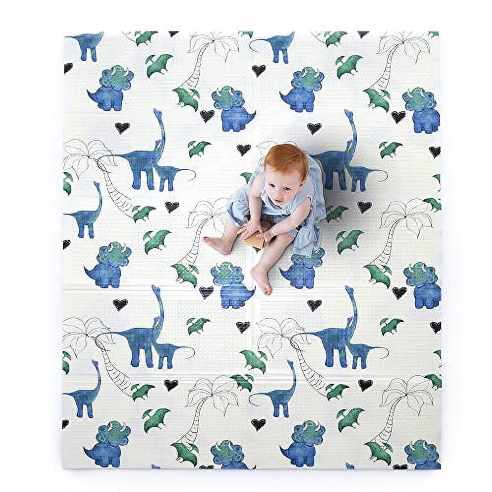 Jumpoff Jo Large Waterproof Foam Padded Play Mat for Infants, Babies ...