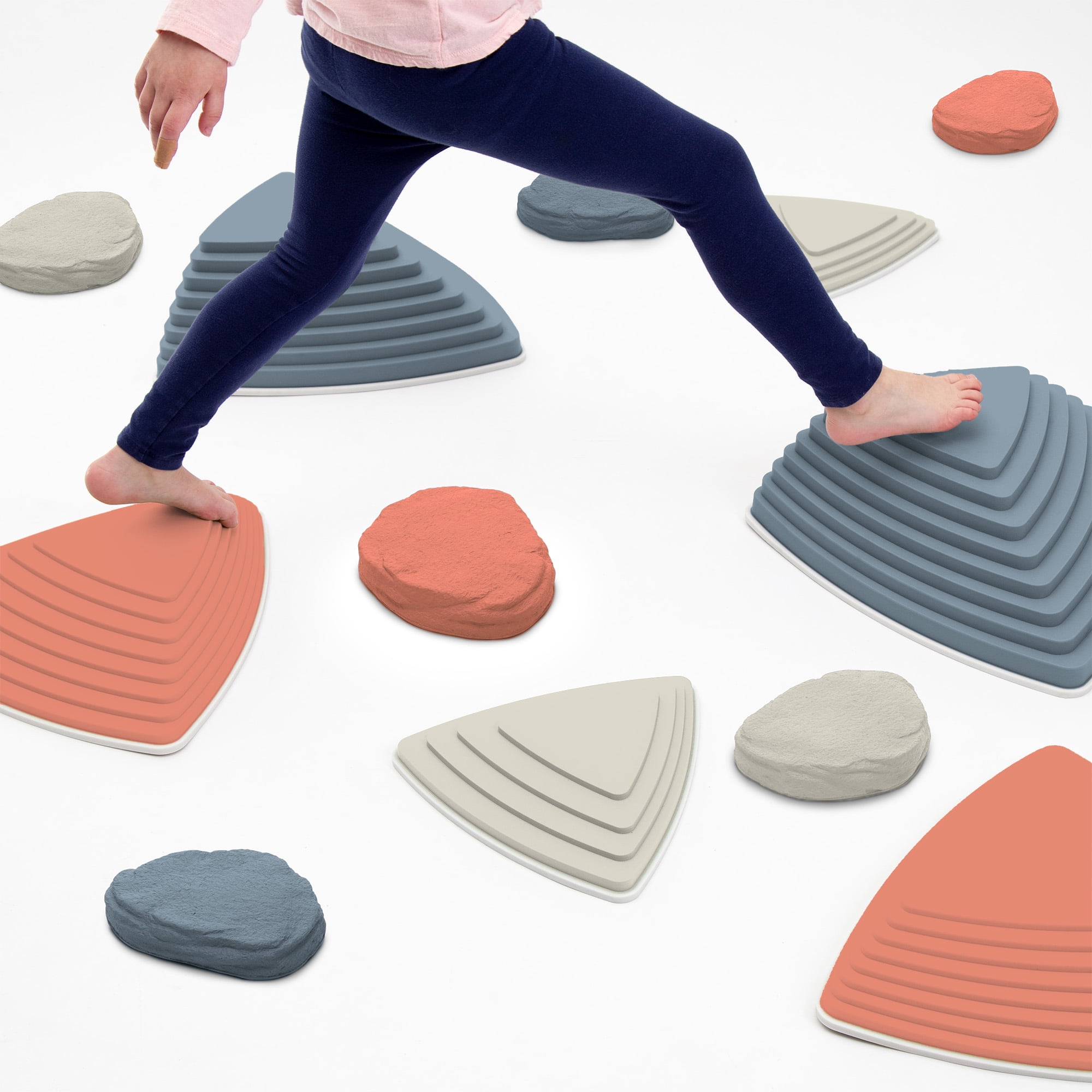 JumpOff Jo Kids Toys Climbing Blocks & Balance Stepping Stones Set ...
