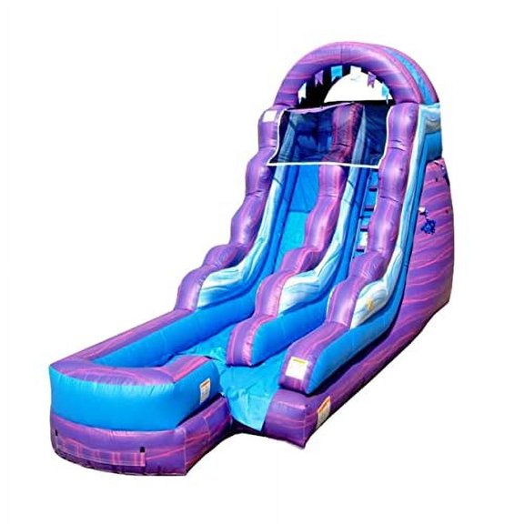 JumpOrange Commercial Grade Water Slide Inflatable with Splash Pool for ...