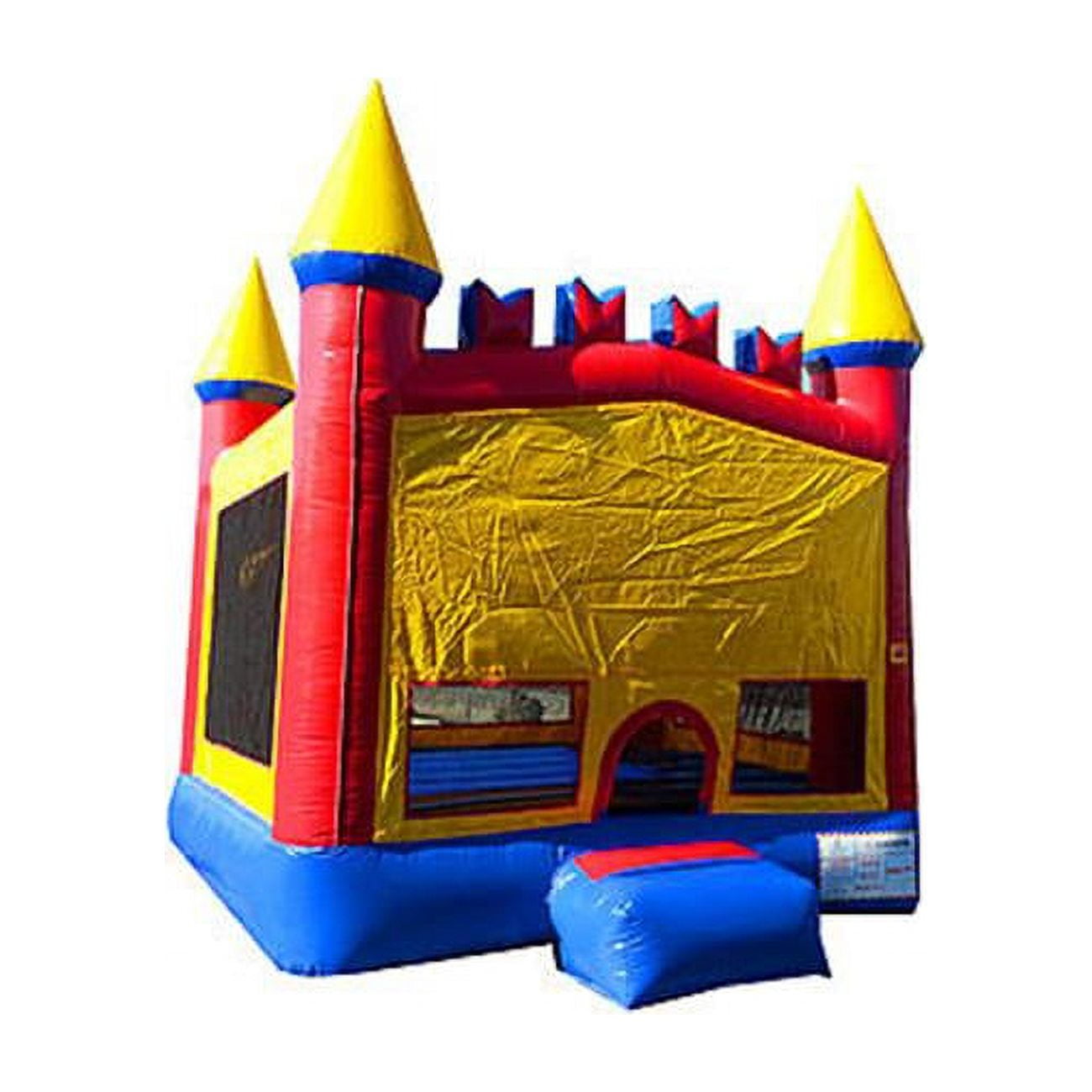 JumpOrange JOC-CTB13a Commercial Grade 13 x 13 ft. Rainbow Inflatable ...