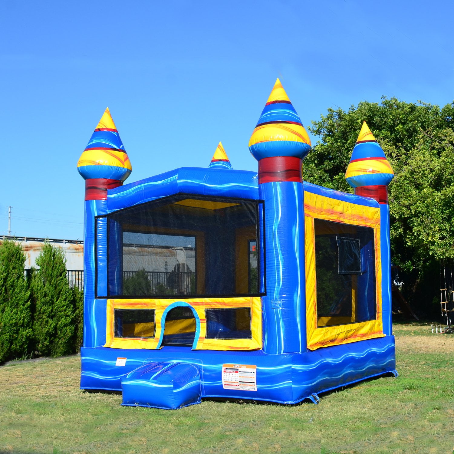 JumpOrange Melting Artic Commercial Grade Bounce House with Blower ...