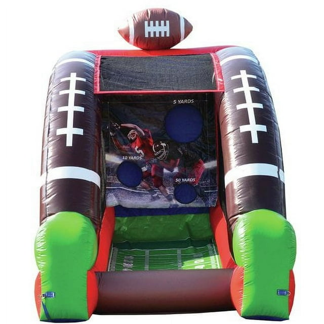 JumpOrange Kids Sports Inflatable Football Game Bouncer with Blower for ...