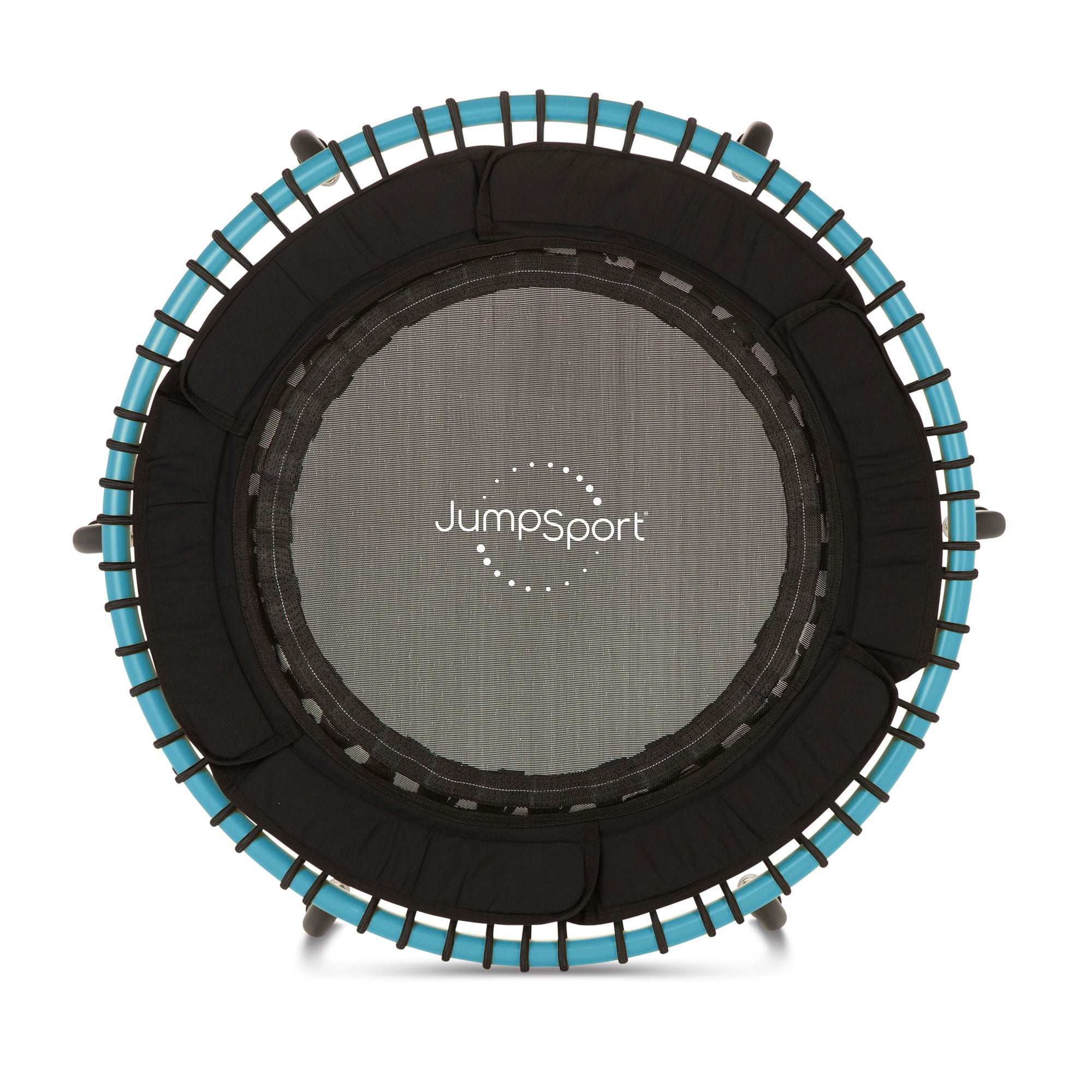 JumpSport 250 Fitness Rebounder Trampoline w/ Bungee Safety, Adults ...