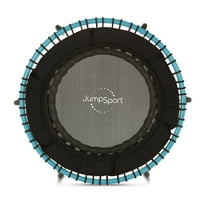 JumpSport 430 Fitness Trampoline, 44-Inch In-Home Rebounder with Bungee ...
