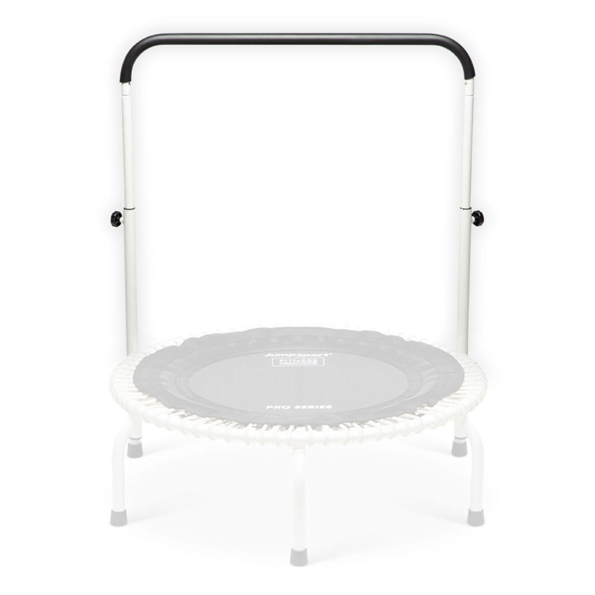 JumpSport 39 Inch Handle Bar for Fitness Arched Leg Trampolines, White ...
