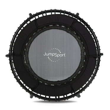 JumpSport 430 Fitness Trampoline, 44-Inch In-Home Rebounder with Bungee ...