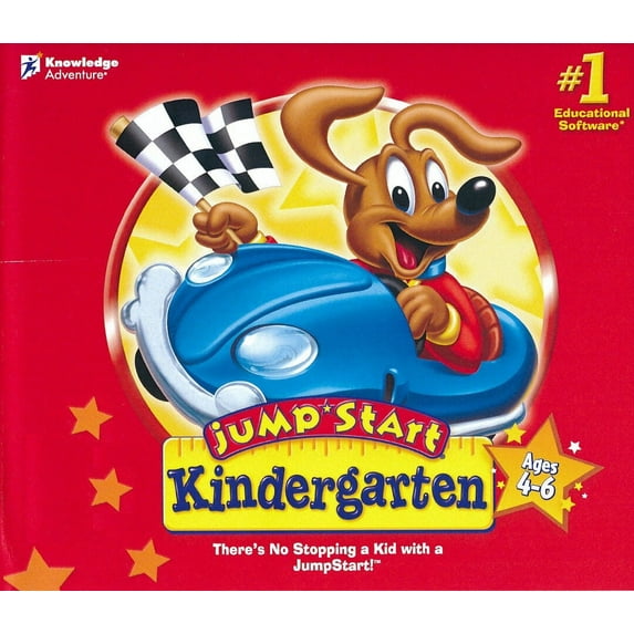 JumpStart Kindergarten PC Pre-Reading Phonics Vocabulary Spelling Jump ...