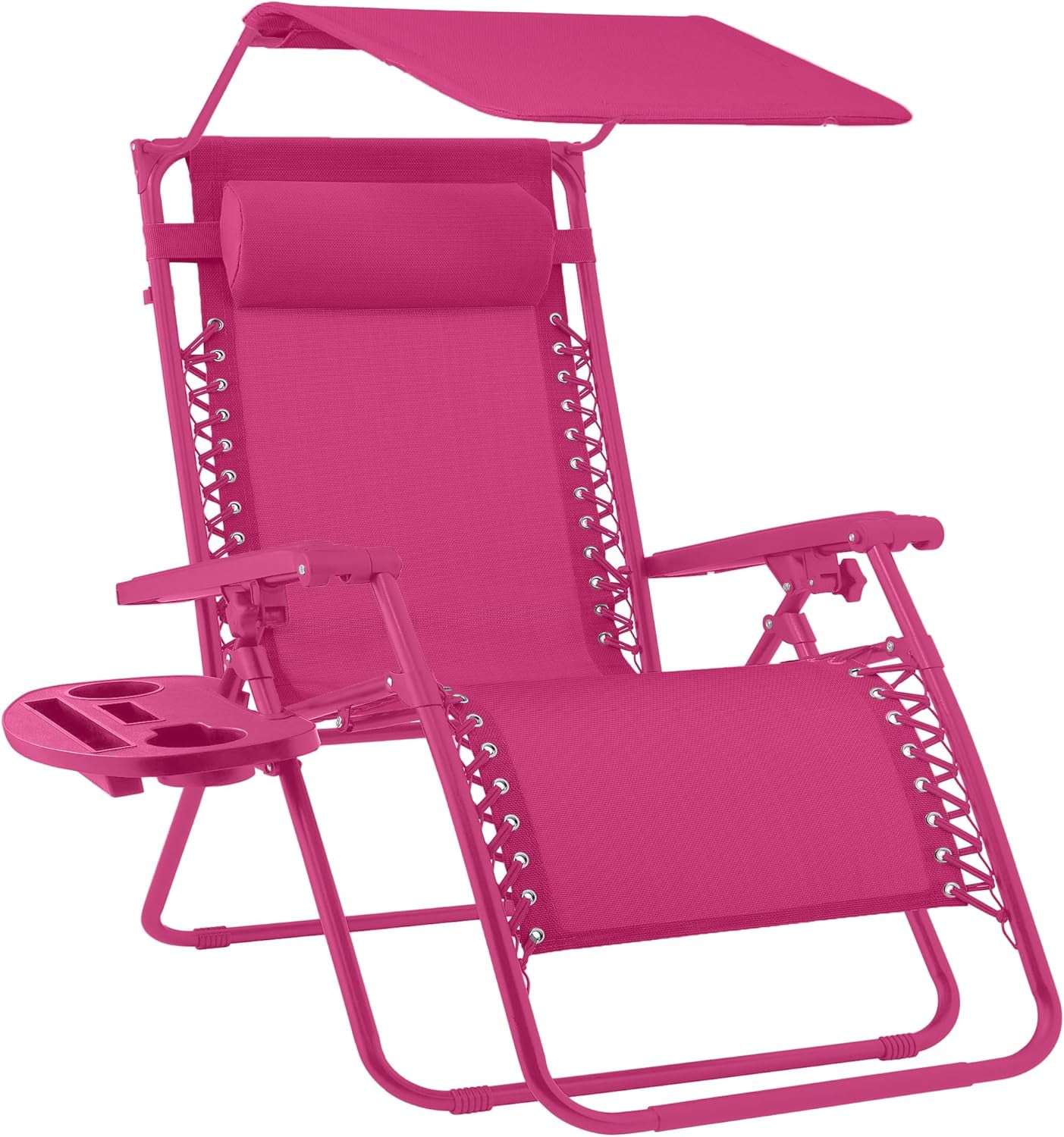Jumpeak Folding Zero Gravity Outdoor Recliner Patio Lounge Chair w ...