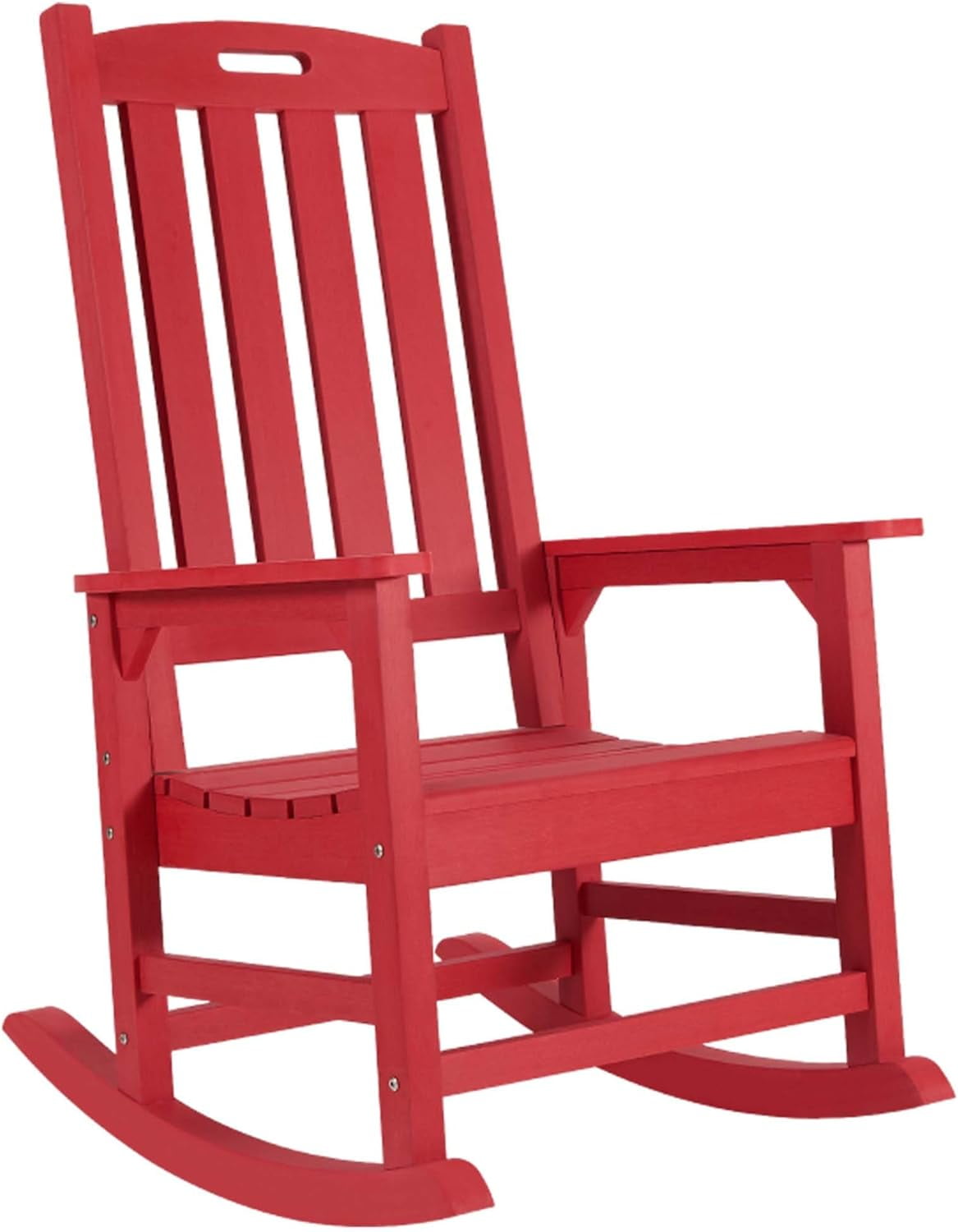 Jumpeak Oversized Outdoor Rocking Chair, with 21" Wide Seat and 32 ...