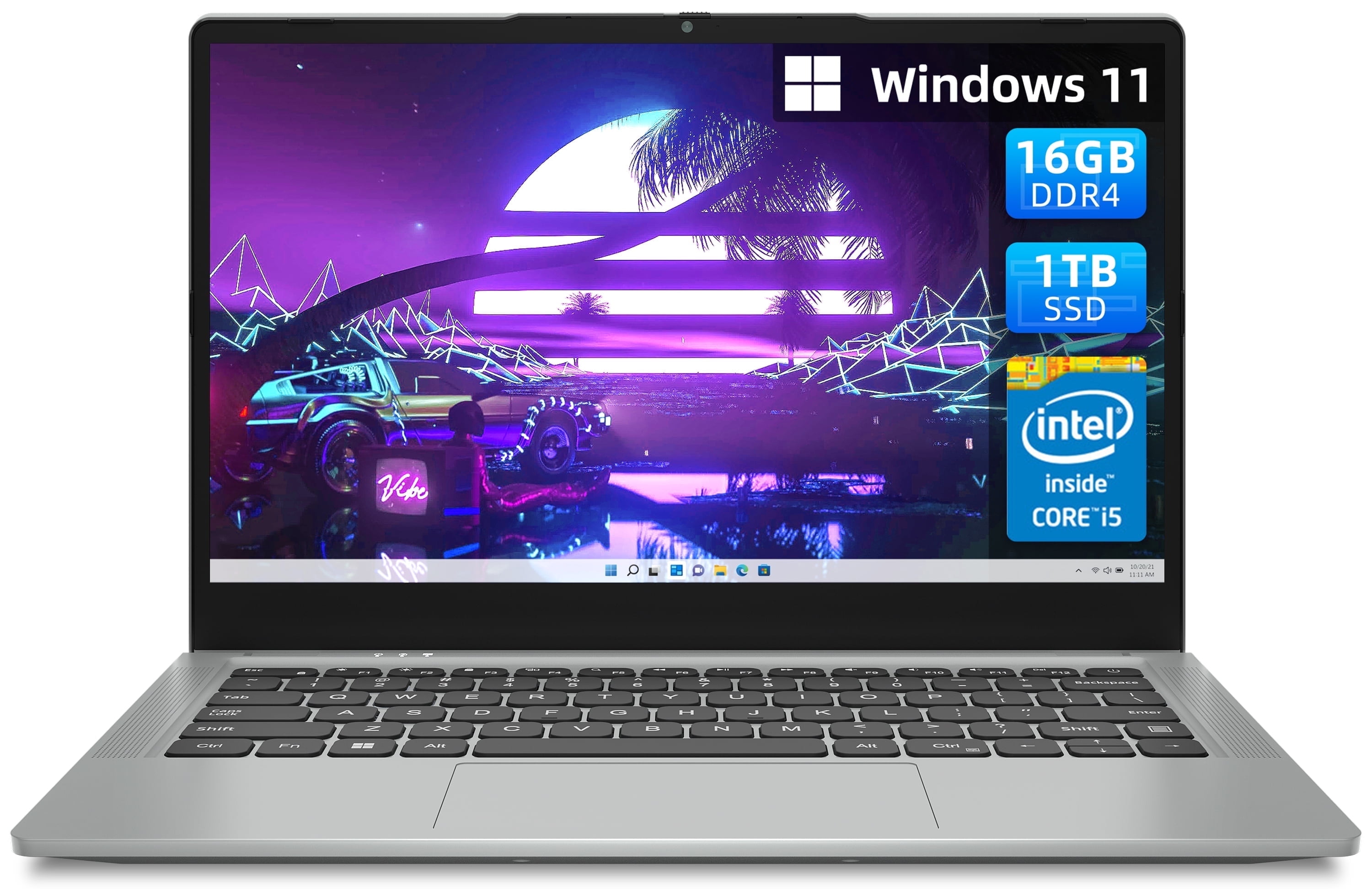 Jumper X7 14in Laptop, 16GB LPDDR4X, 1024GB SSD, 4-Core Intel i5 ...