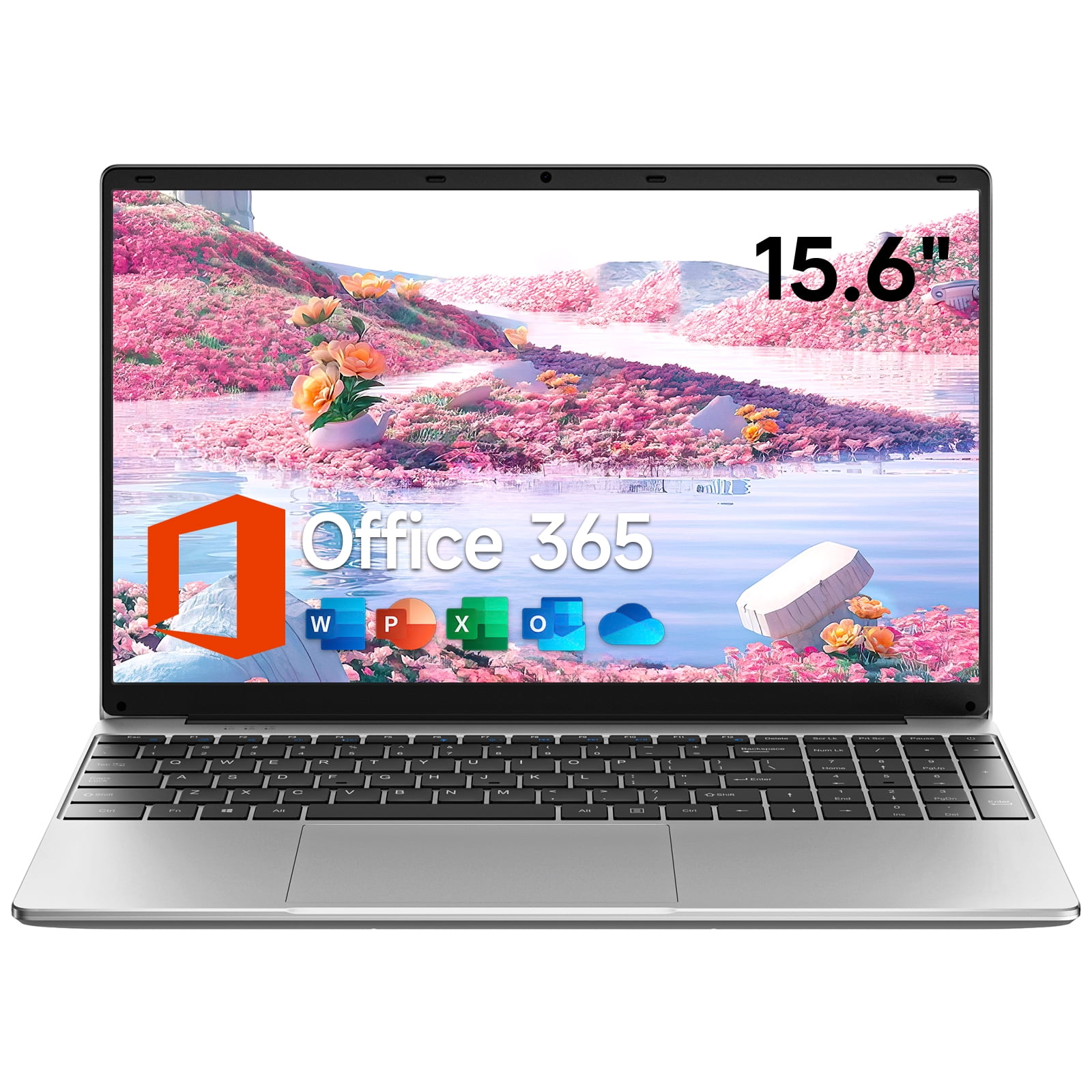 Jumper 15.6" Windows 11 Laptop 4GB DDR4 128GB Rom Computer with Intel ...