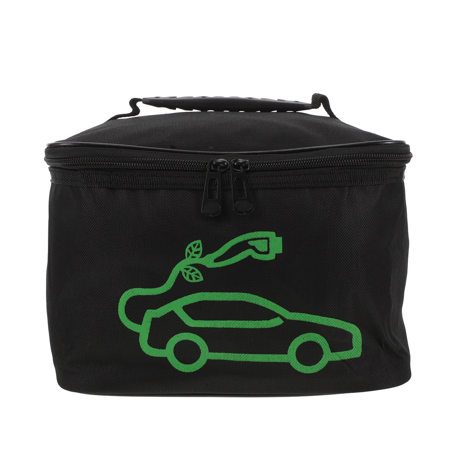 Jumper Cable Storage Bag Car Charging Adaptor Organizer Black - Walmart.com