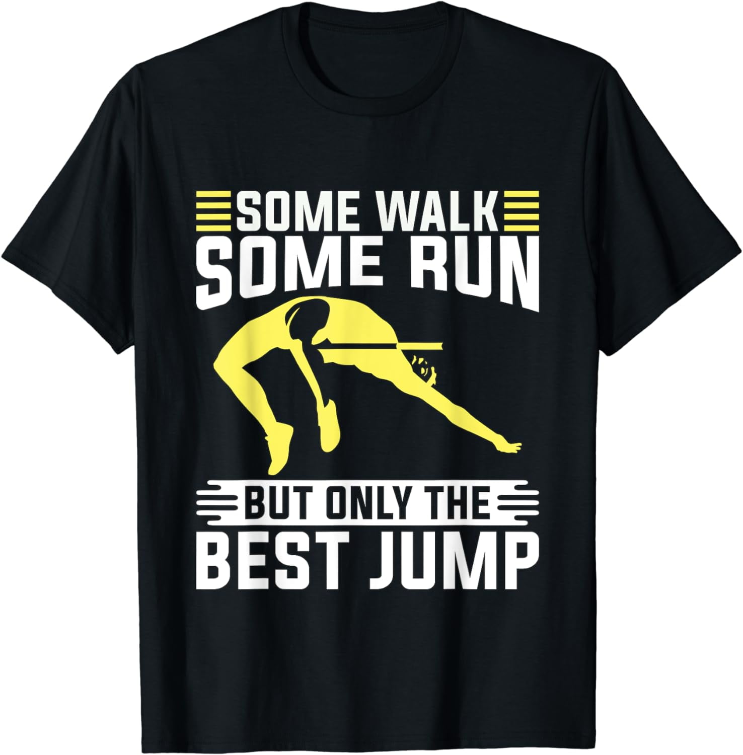 Jumper Vault Athlete High Jump T-Shirt - Walmart.com