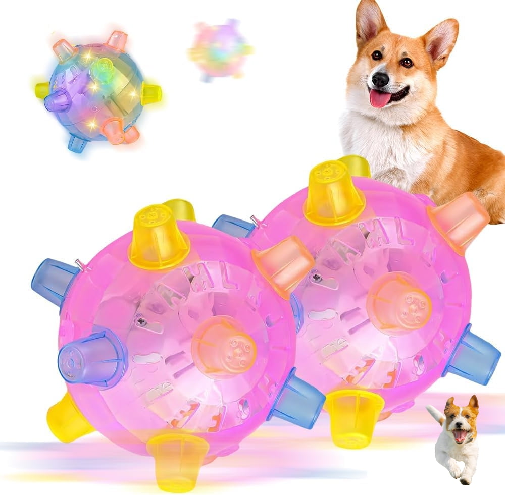 Jumping Activation Ball for Dogs,2025 New Colorful Jumping Balls with ...