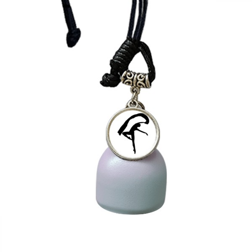 Jumping Dancer Art Sports Wind Chimes Bell Car Pendant - Walmart.com